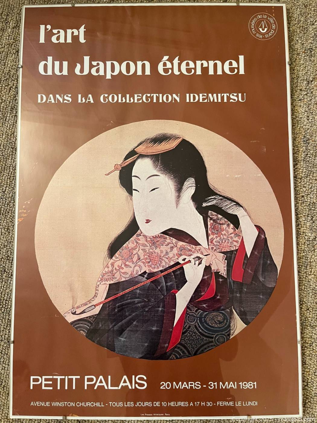 Framed French Museum Exhibition Posters | Maxsold