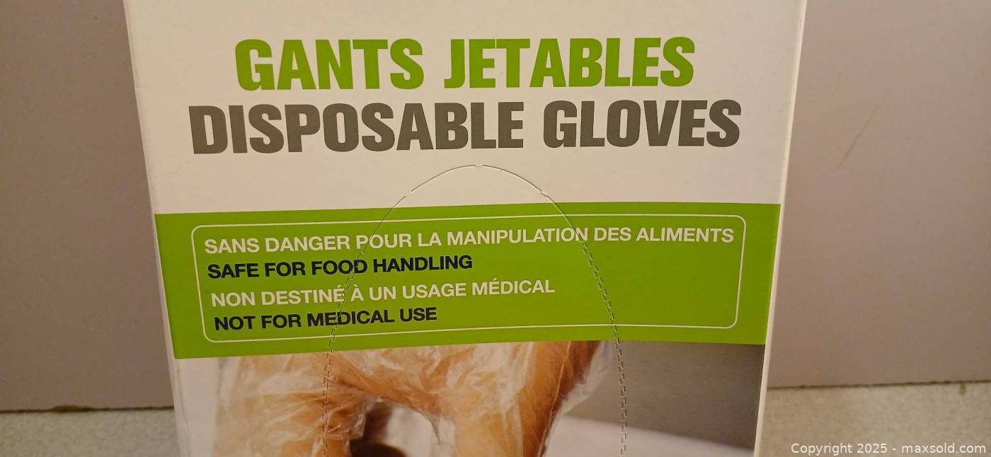 Family Essentials 500 disposable gloves box | Maxsold