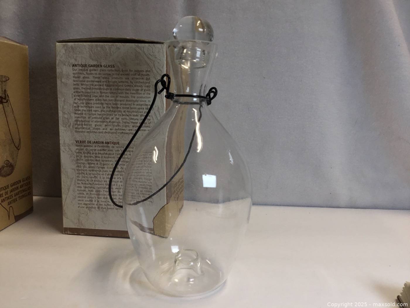 Glass Fly and Wasp Catcher, new in box | Maxsold