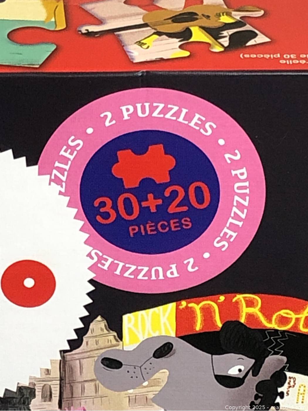 Two Children’s Jigsaw Puzzles, 30-Piece And 20-Piece, New In Box | Maxsold
