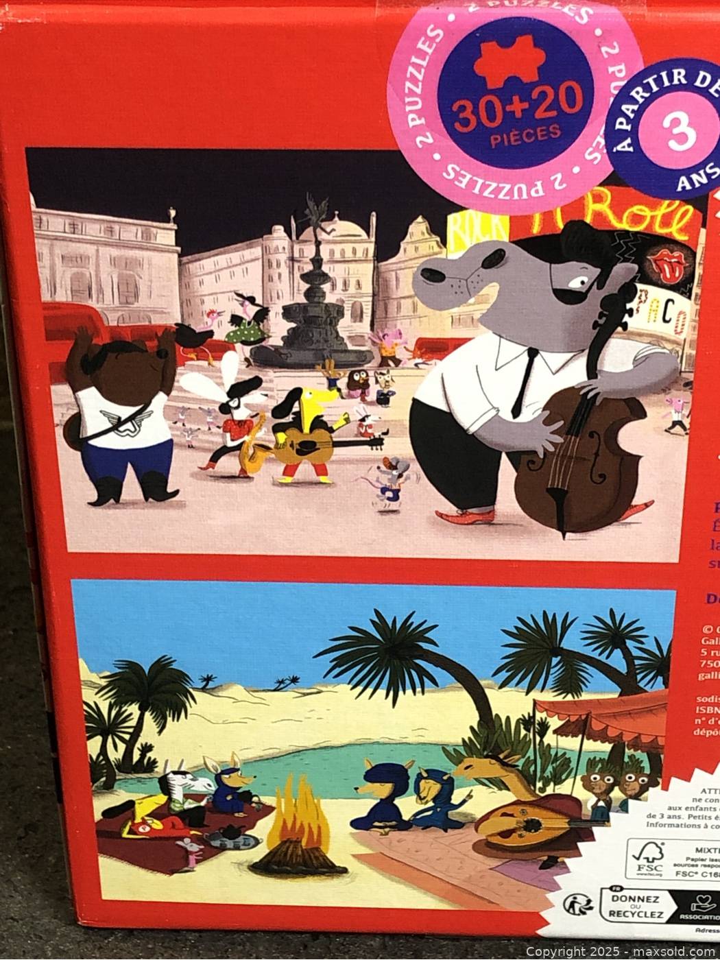 Two Children’s Jigsaw Puzzles, 30-Piece And 20-Piece, New In Box | Maxsold