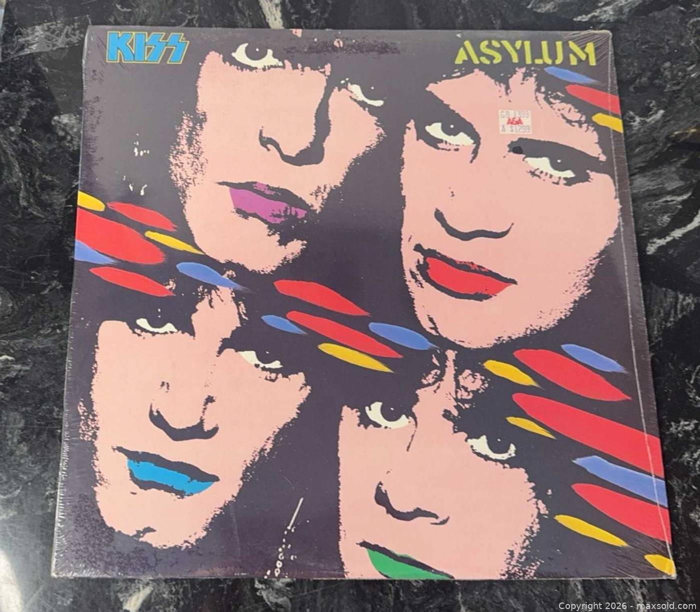 Kiss Asylum 1985 sealed vinyl LP | Maxsold