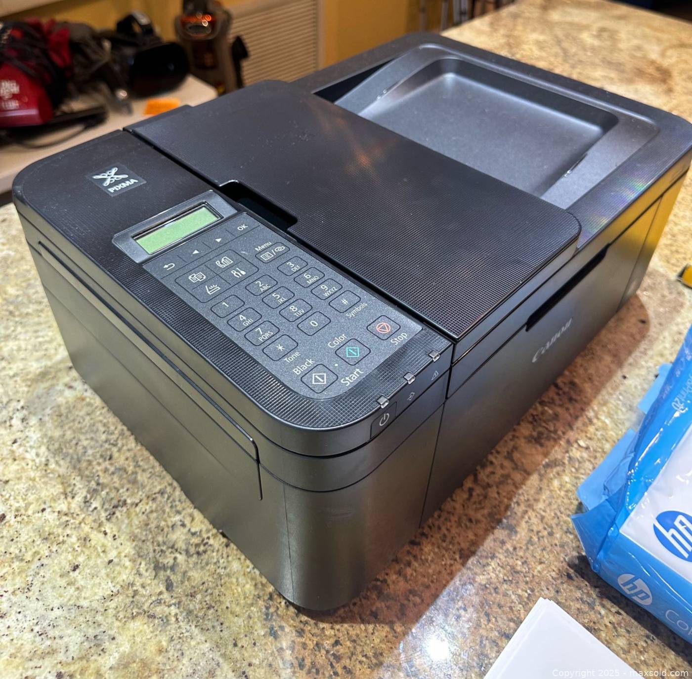 Canon Pixma TR4522 printer with paper | Maxsold