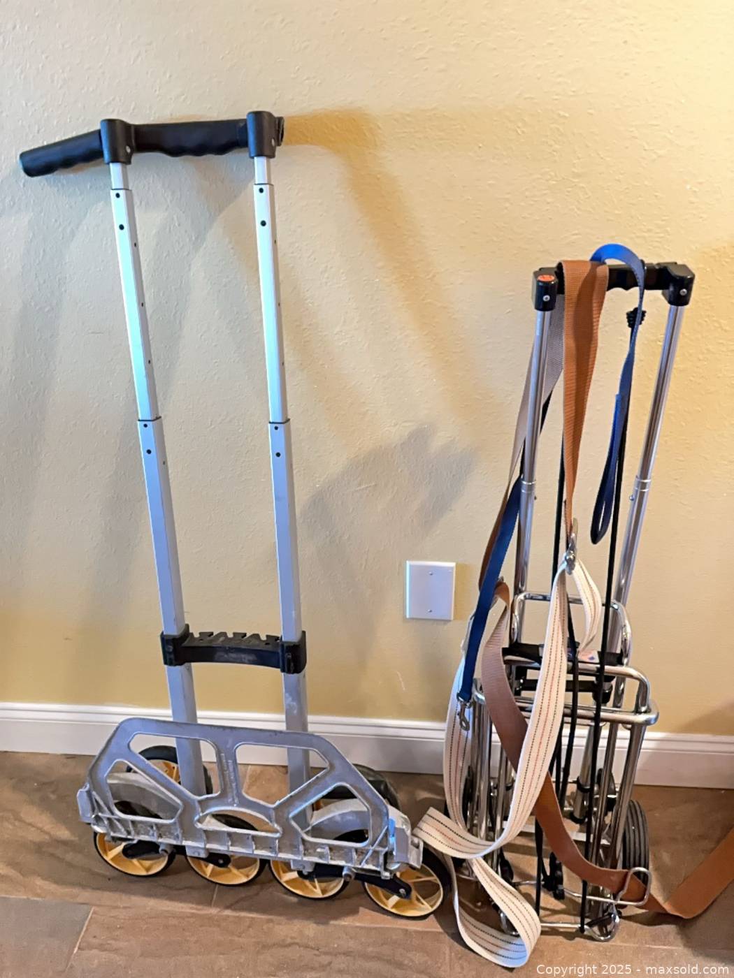 3 folding hand carts | Maxsold