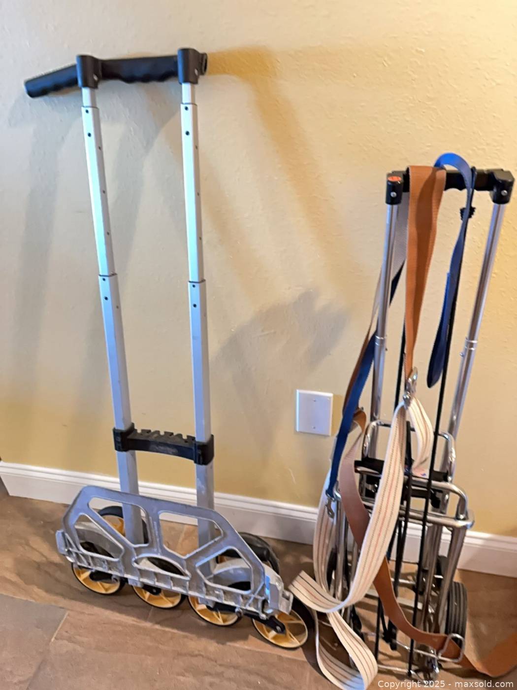 3 folding hand carts | Maxsold