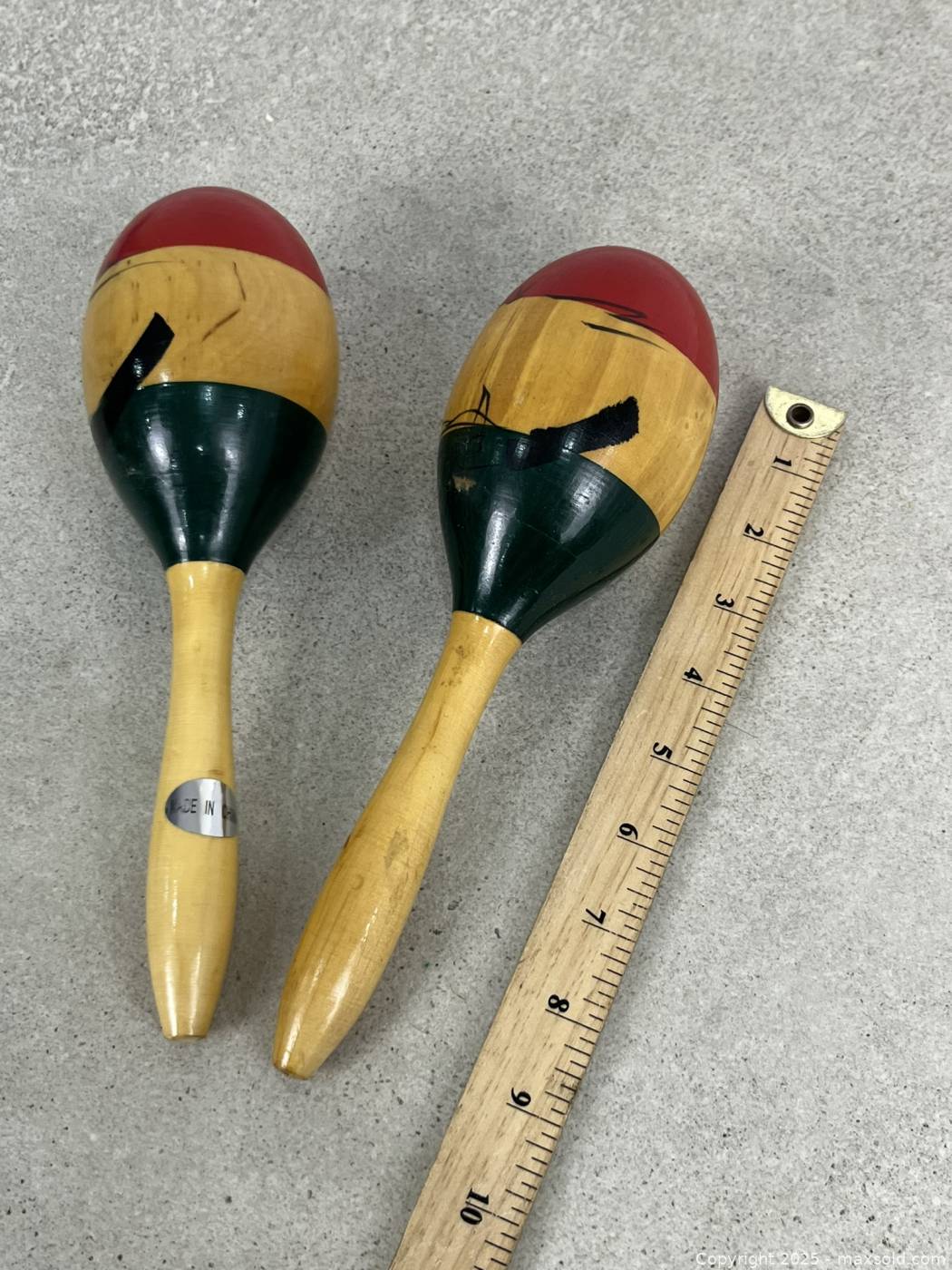 Pair Wooden Novelty Maracas | Maxsold