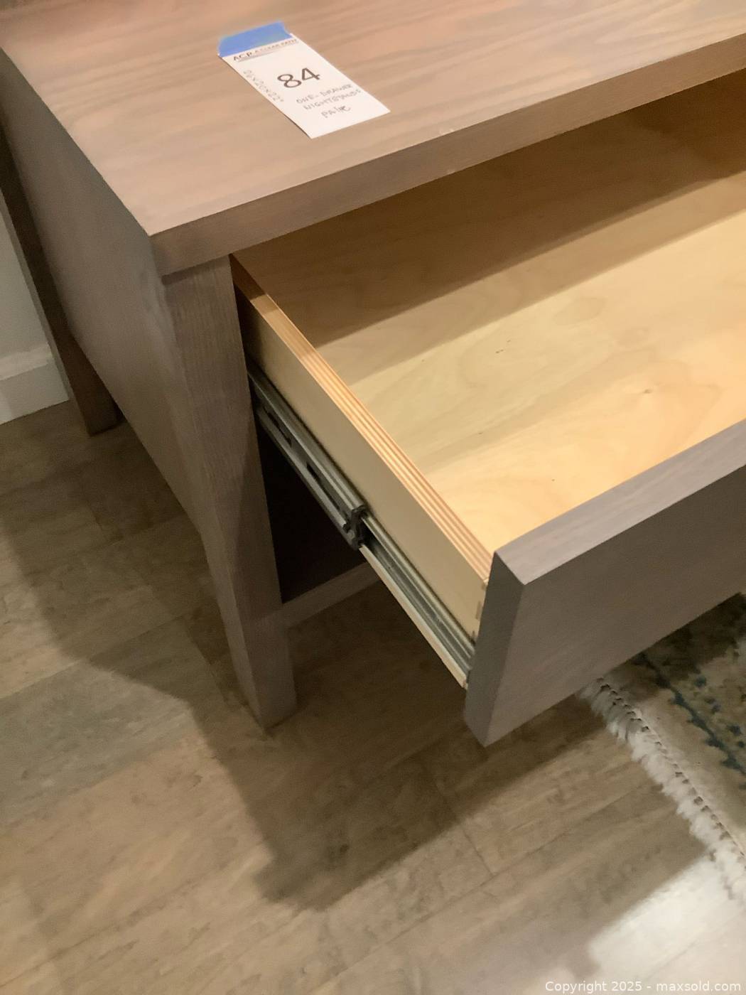 Room & Board Wood Nightstands, Pair | Maxsold