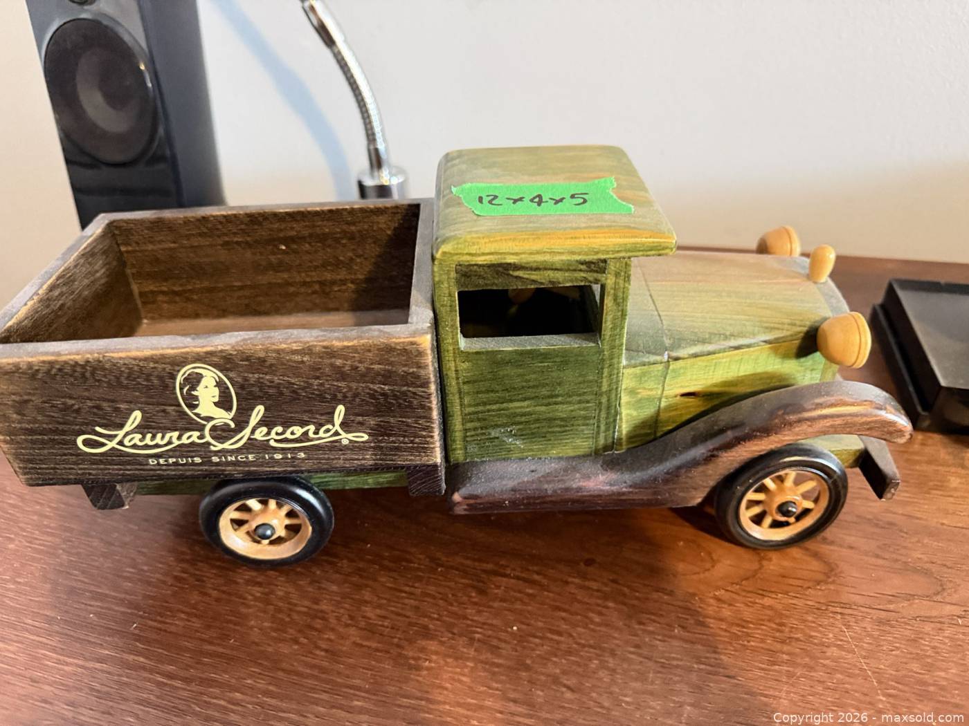 Wooden Laura Secord Truck, Wooden Cars And Die-Cast Model Cars | Maxsold