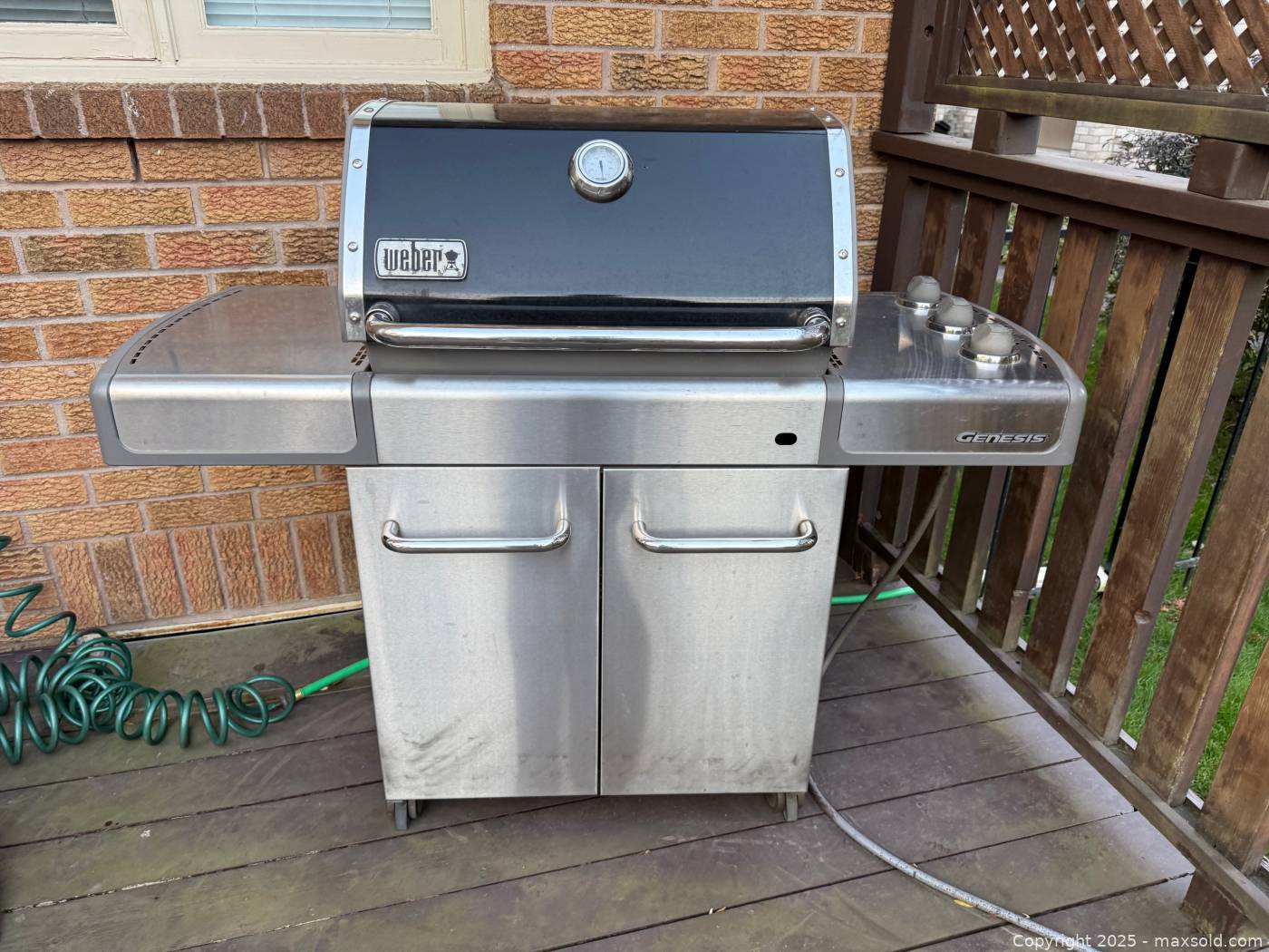 Weber Genesis 3-Burner Gas BBQ With Cover | Maxsold