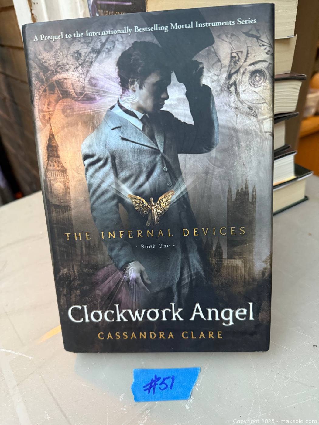 Clockwork Angel hardcover novel by Cassandra Clare | Maxsold