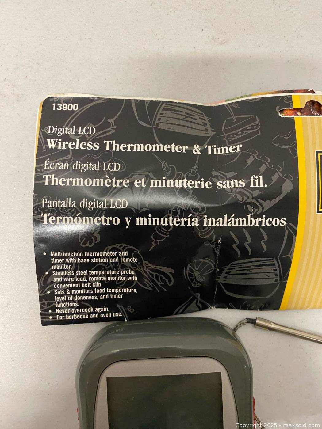 GrillPro Wireless Thermometer, Kitchen Timers, Forks, Knives | Maxsold