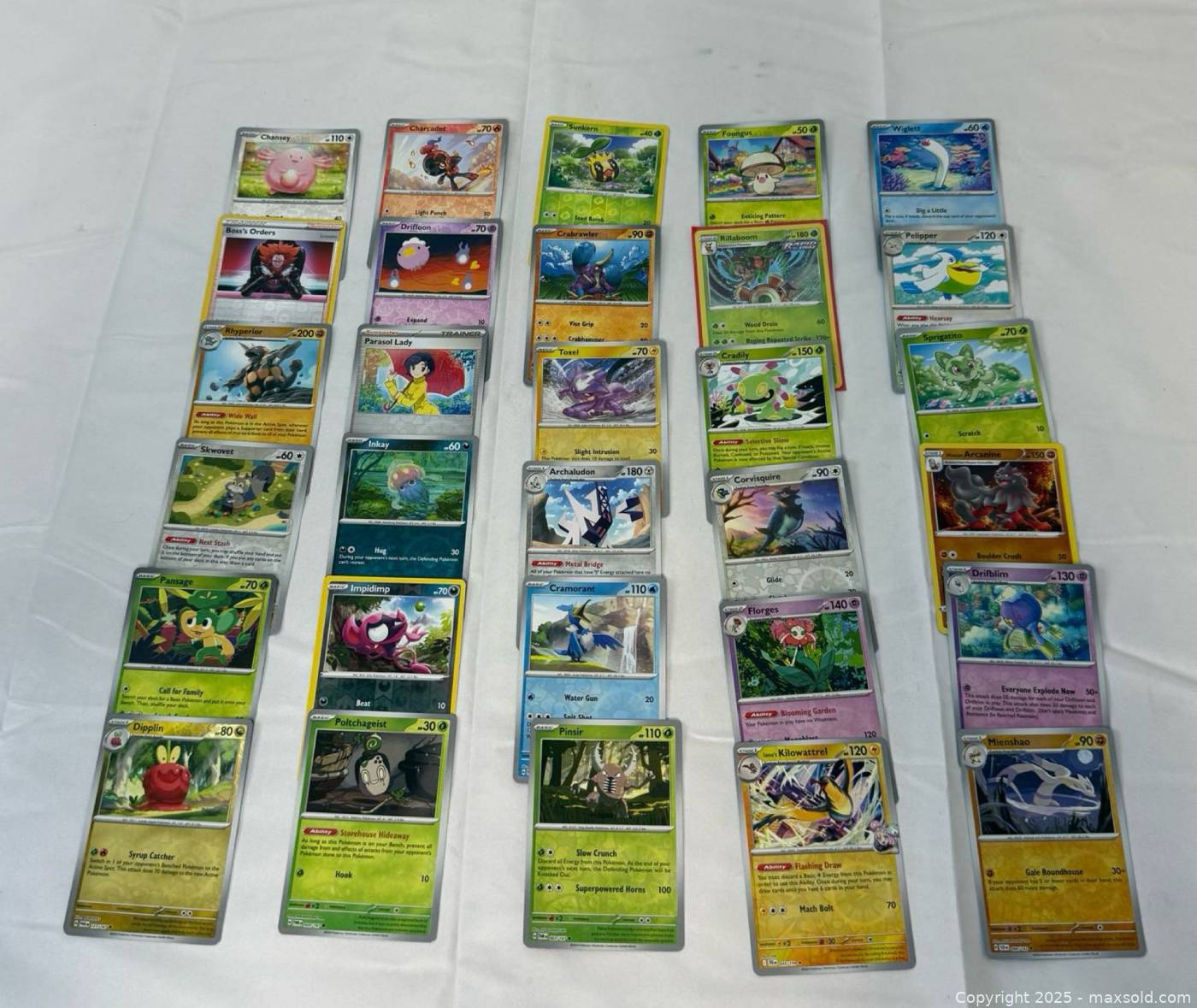 33 Pokémon Trading Card Game cards | Maxsold