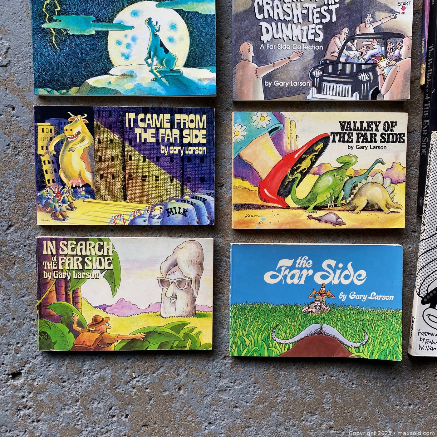 11 vintage The Far Side books by Gary Larson | Maxsold