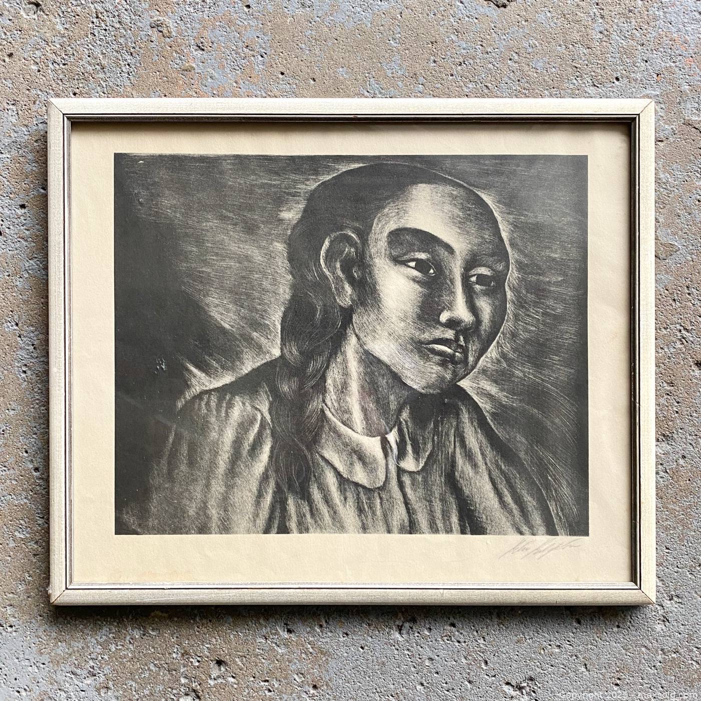 1953 Celia Calderon Signed Print Maxsold
