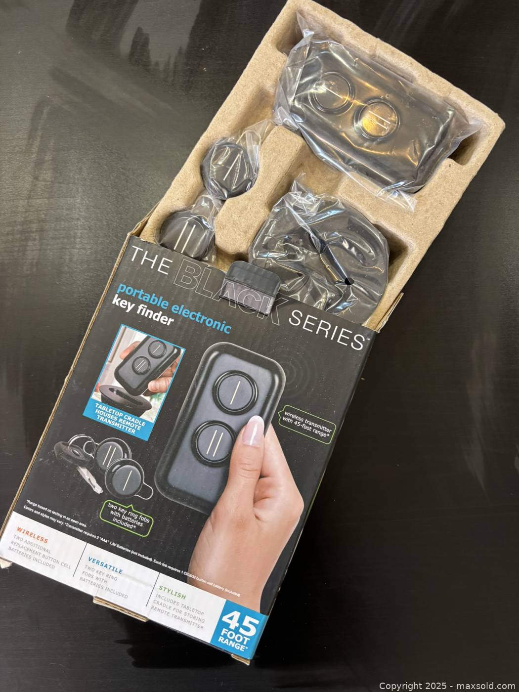 The Black Series electronic key finder | Maxsold