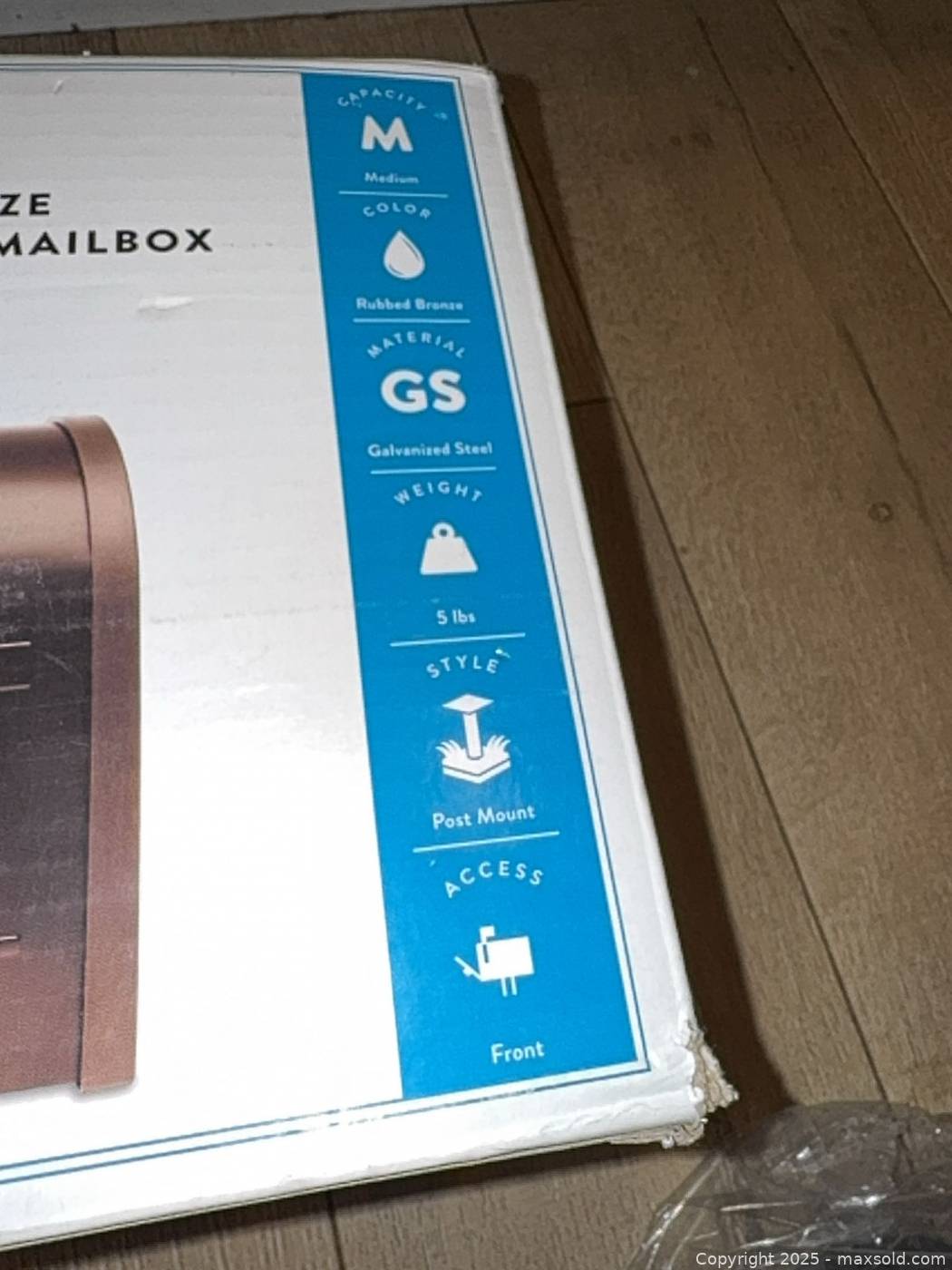 Architectural Mailboxes Cambridge rubbed bronze post-mount mailbox ...