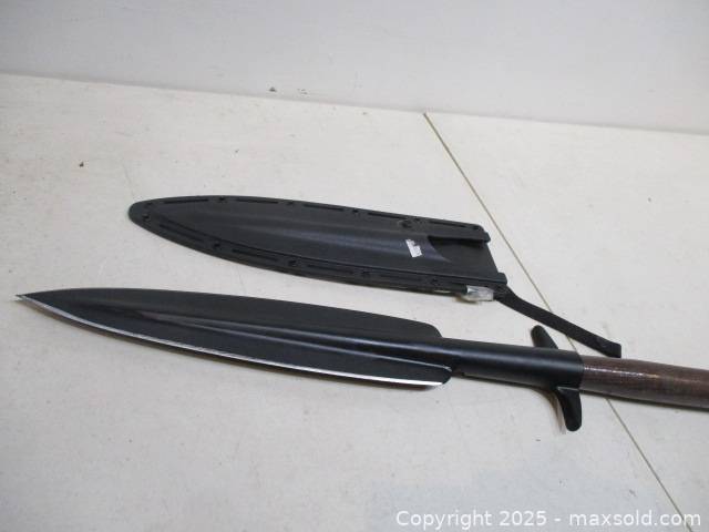 Cold Steel boar hunting spear with sheath | Maxsold