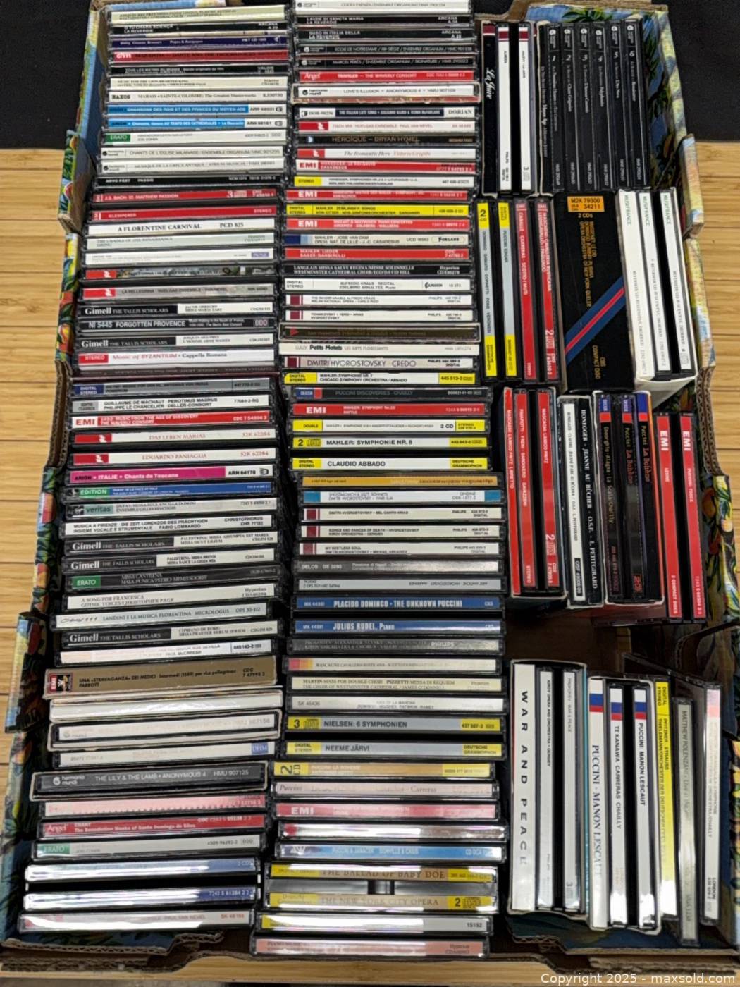 Over 200 classical and opera CDs | Maxsold