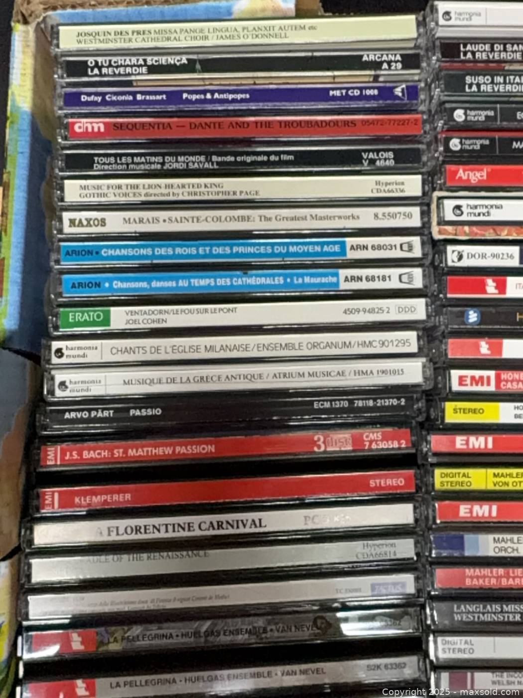 Over 200 classical and opera CDs | Maxsold