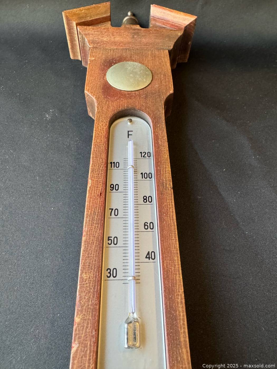 Vintage Western Germany Wall Barometer Weather Station | Maxsold