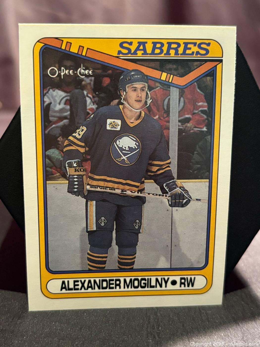 1990-91 O-Pee-Chee Alexander Mogilny Rookie #42 | Maxsold