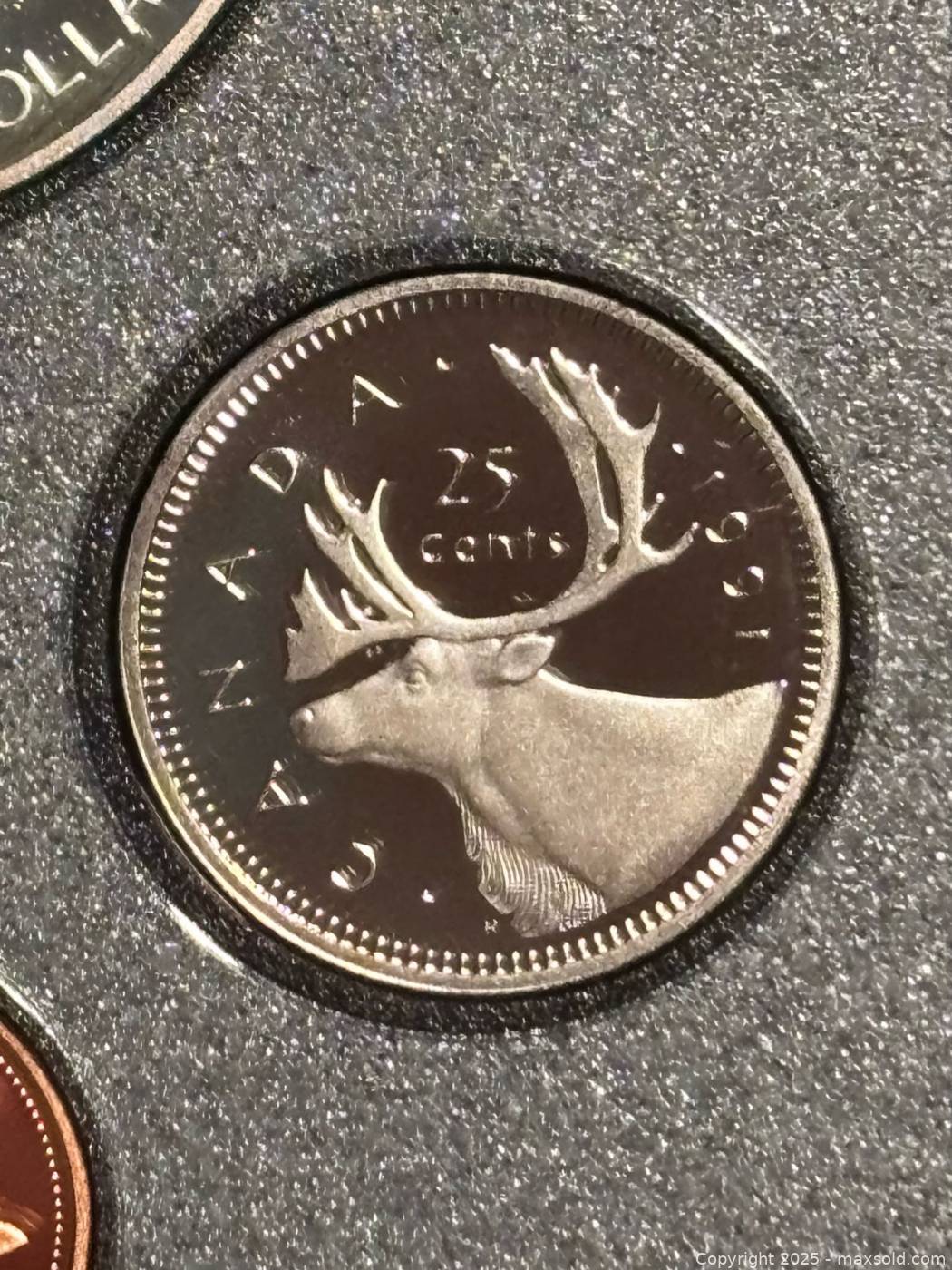 1991 Canada Proof Double Dollar 7-Coin Set with COA | Maxsold
