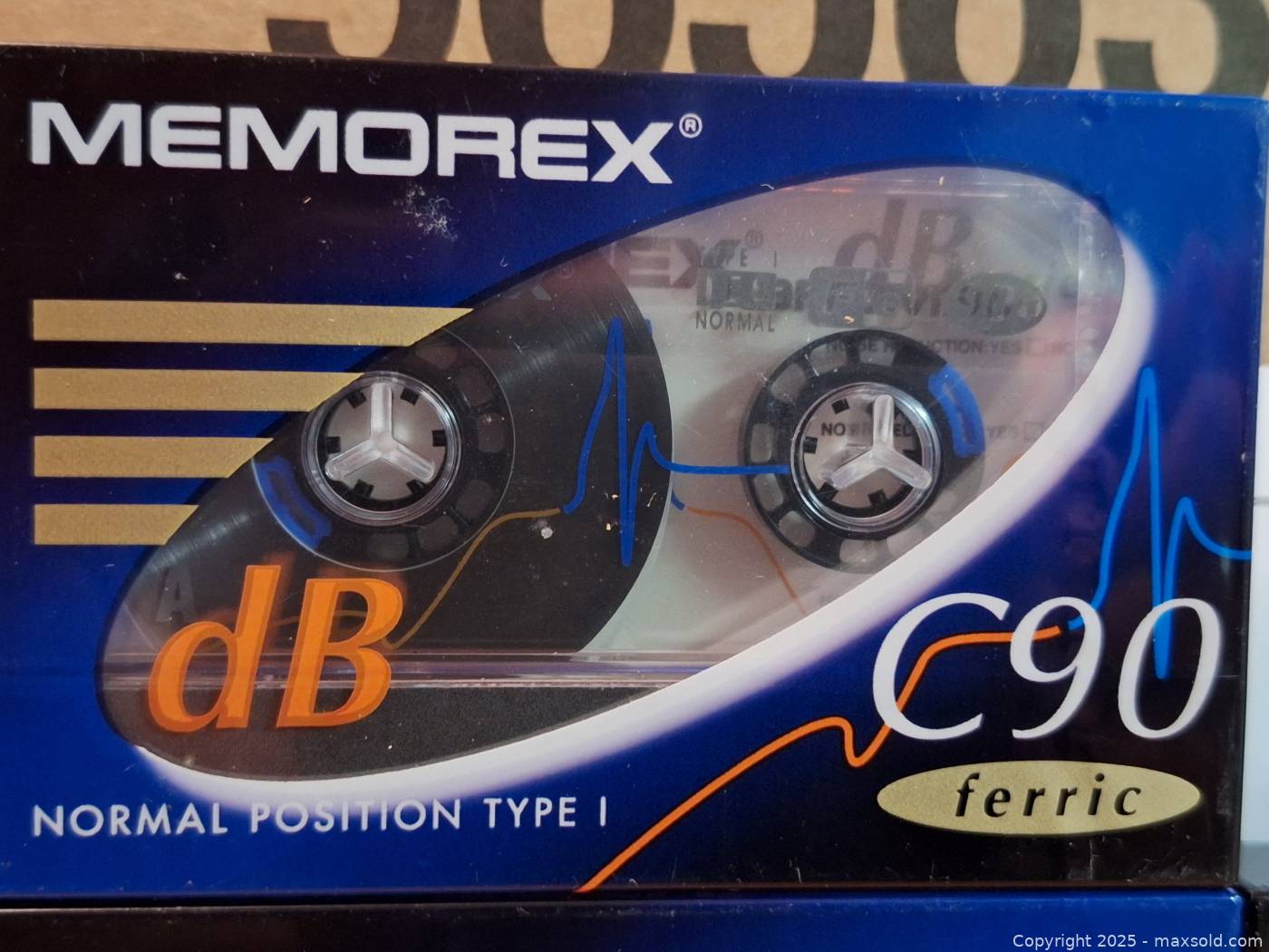 3 sealed Memorex C90 ferric cassette tapes | Maxsold
