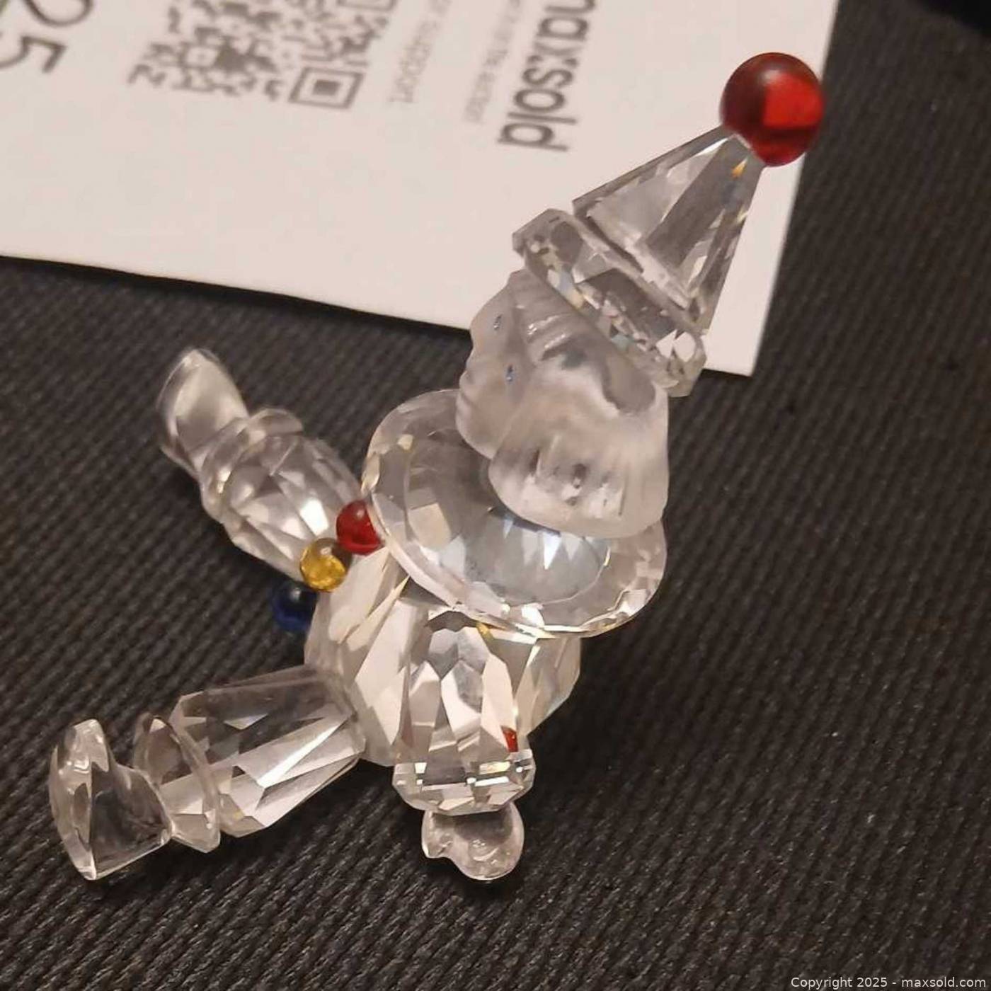 Swarovski Crystal Clown Figurine 1997 | Maxsold