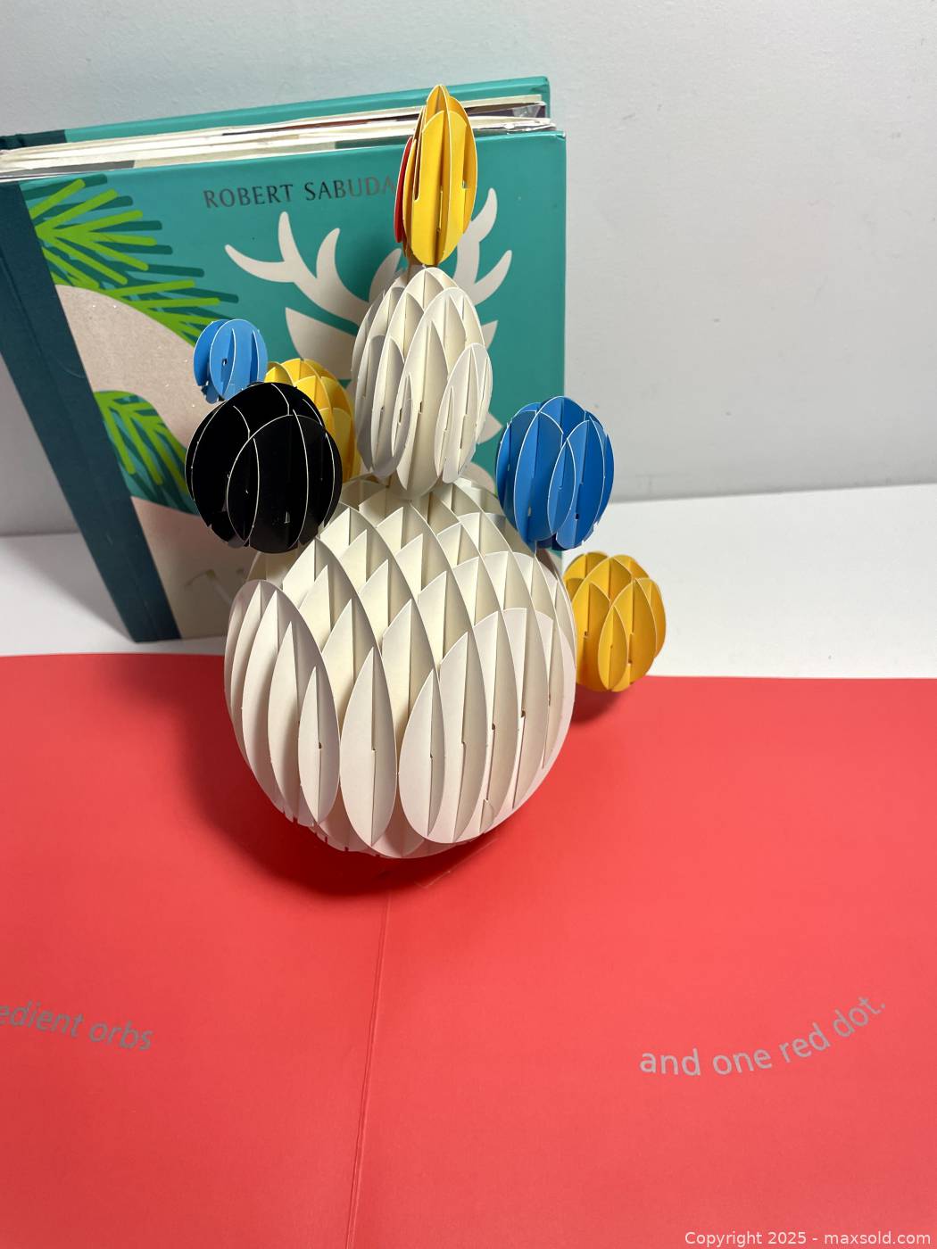 Robert Sabuda Winter’s Tale & David A. Carter One Red Dot pop-up books ...
