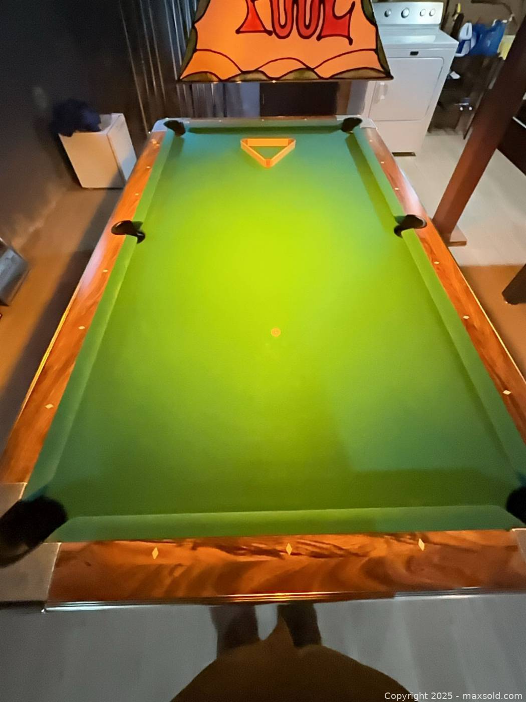 Valley coin-operated pool table with accessories | Maxsold