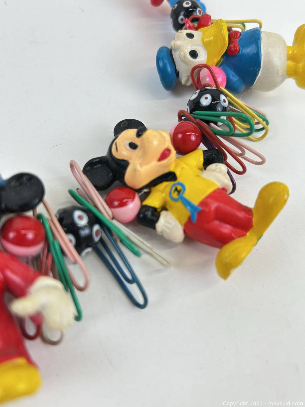 Homemade Mickey Mouse Figurine Necklace | Maxsold