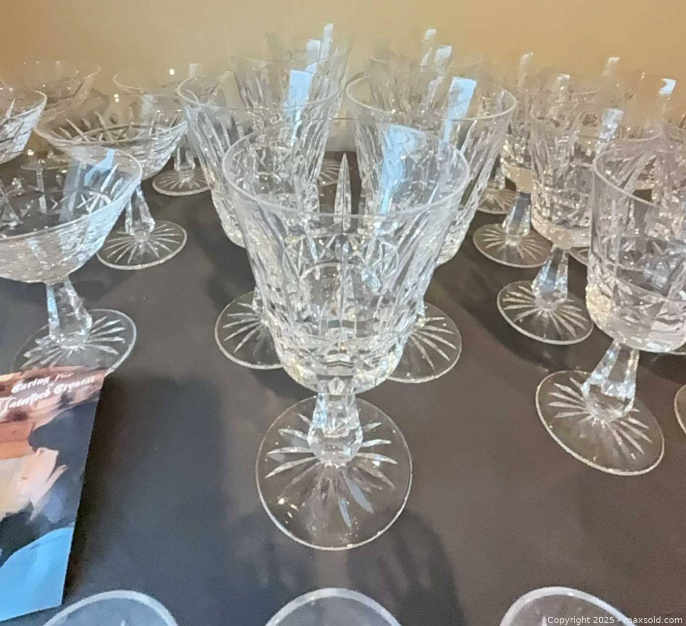 Waterford crystal stemware assortment 33 pcs | Maxsold
