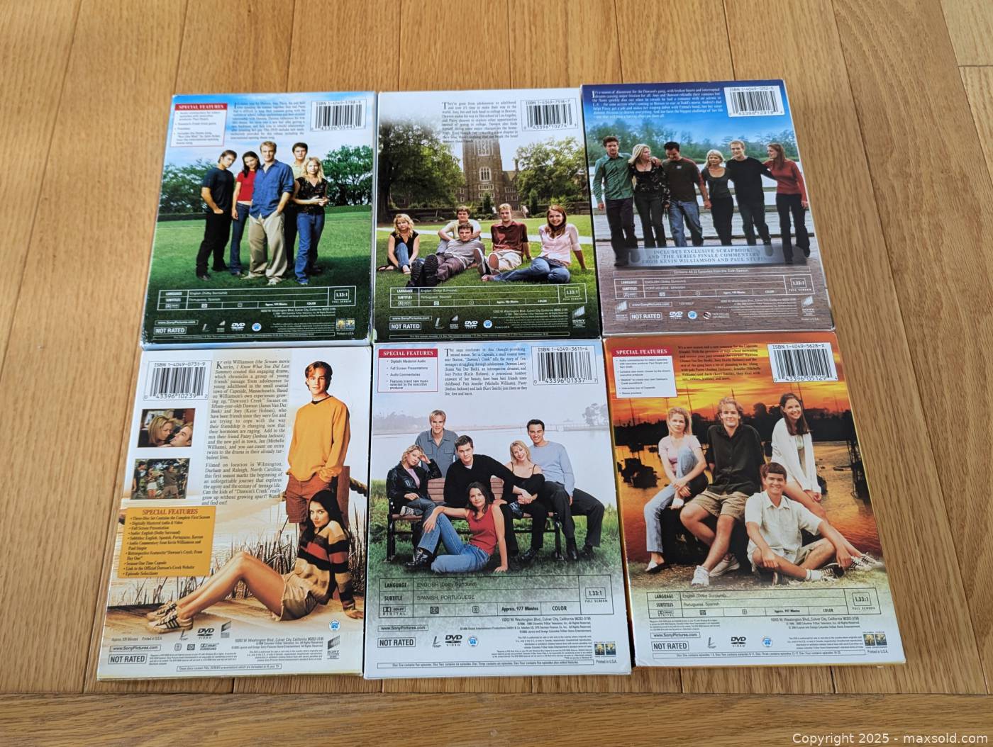 Dawson's Creek complete series DVDs | Maxsold
