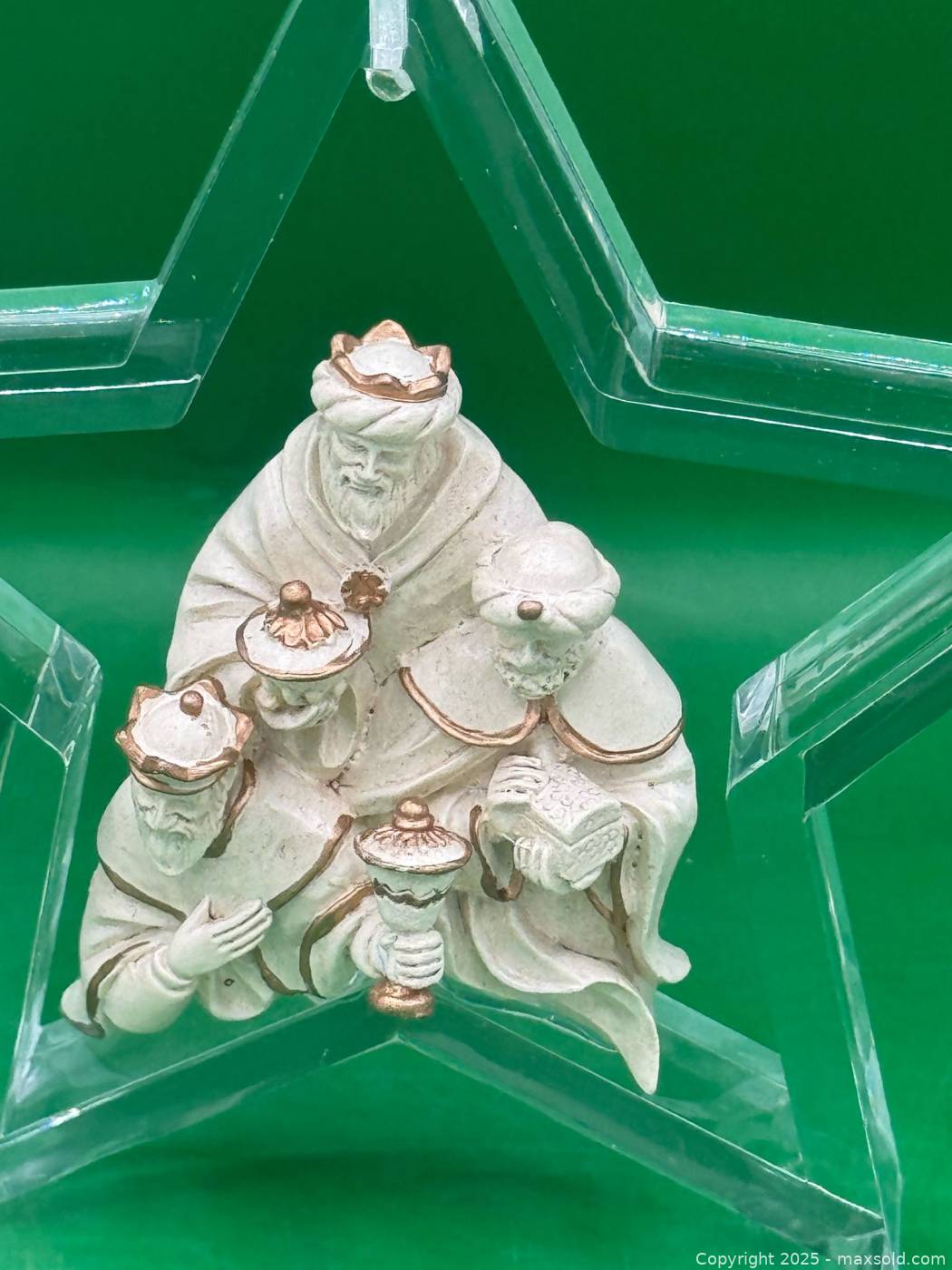 Enesco Nativity Star Ornaments, 2 Pieces | Maxsold