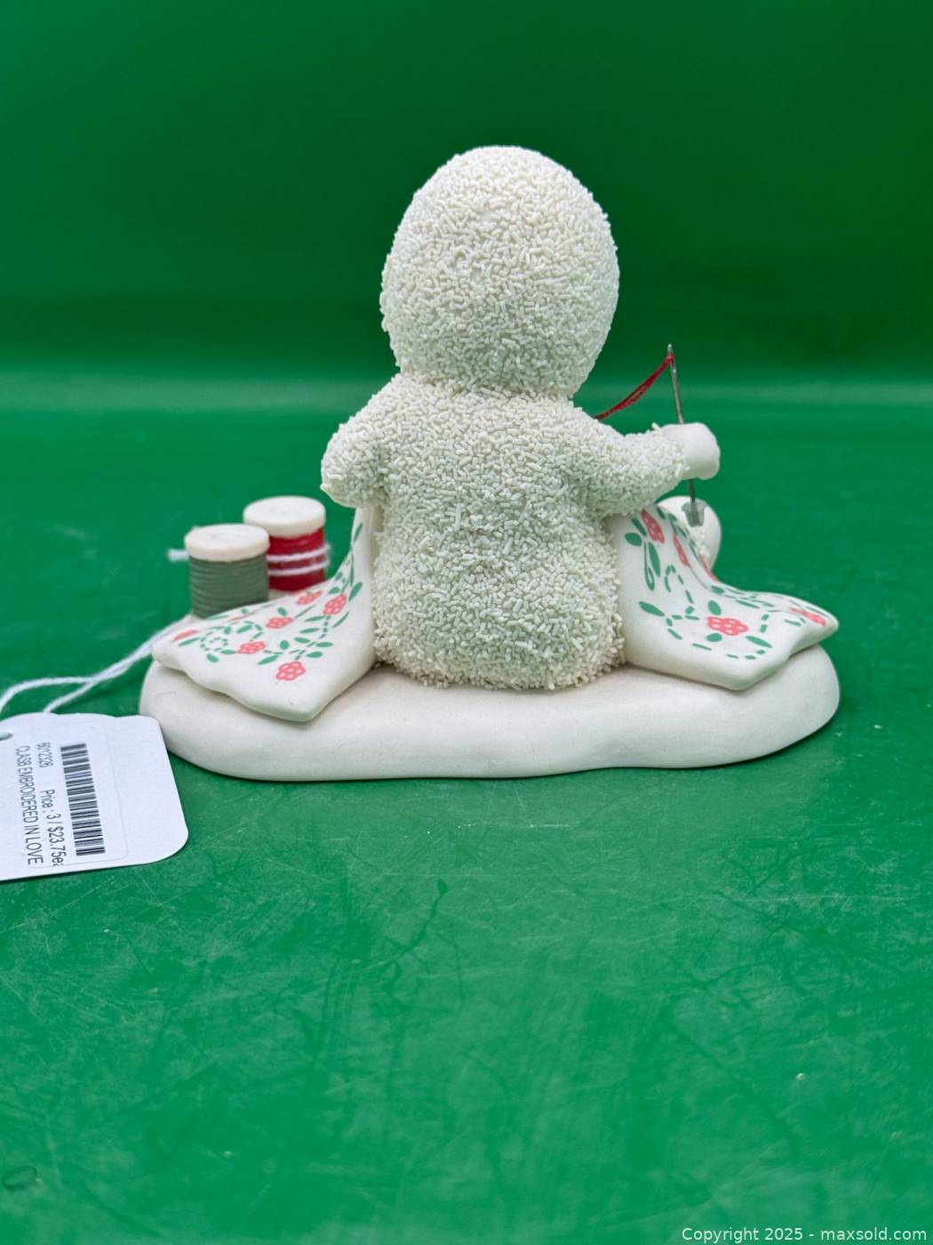 Department 56 Snowbabies Embroidered in Love figurine | Maxsold