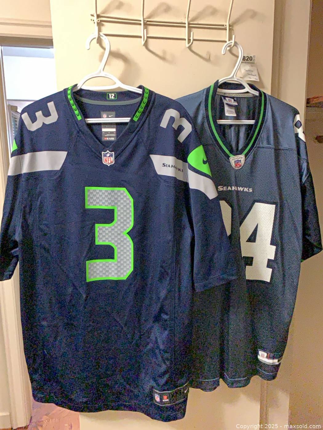 Seattle Seahawks Wilson & Engram Jerseys XL XXL | Maxsold