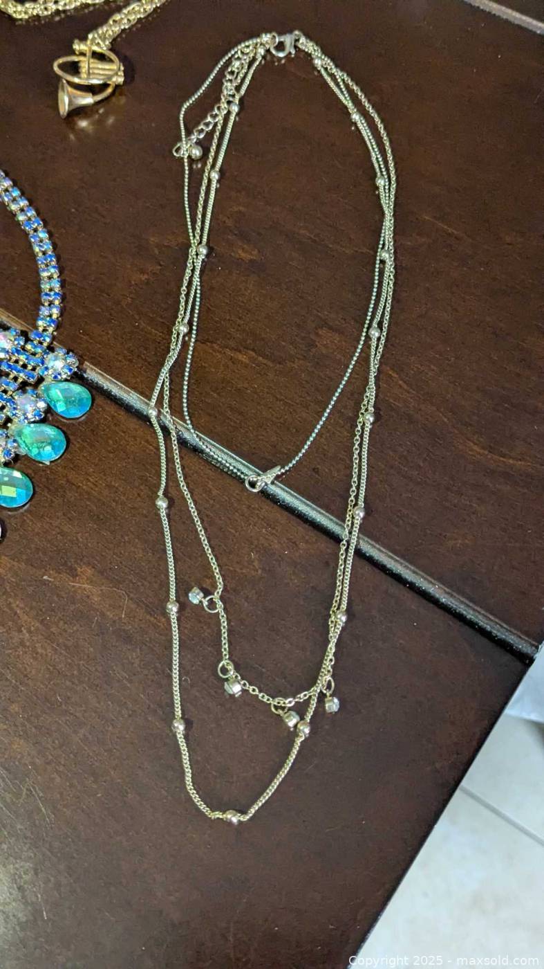 Jacobite Celtic Cross Pendant And Assorted Necklaces | Maxsold