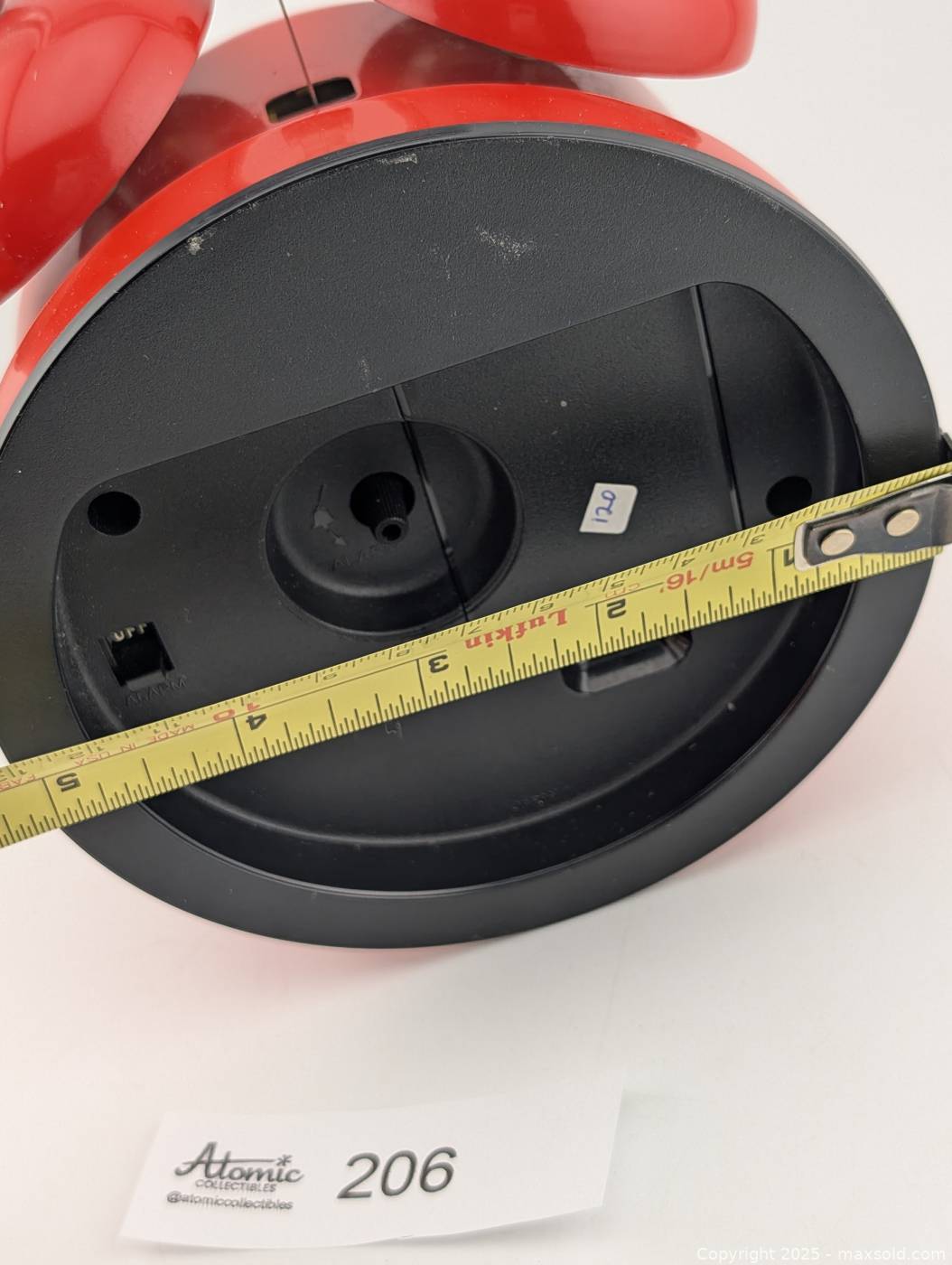 Pie-Eyed Mickey twin-bell alarm clock | Maxsold