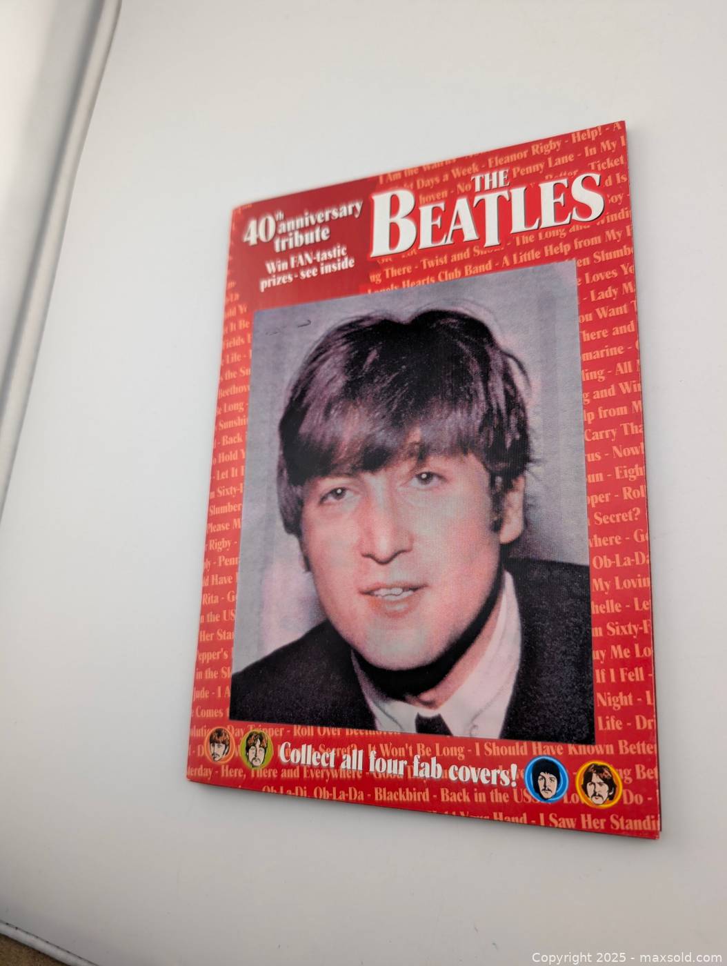 The Beatles 40th Anniversary Tribute Magazines with lenticular covers ...