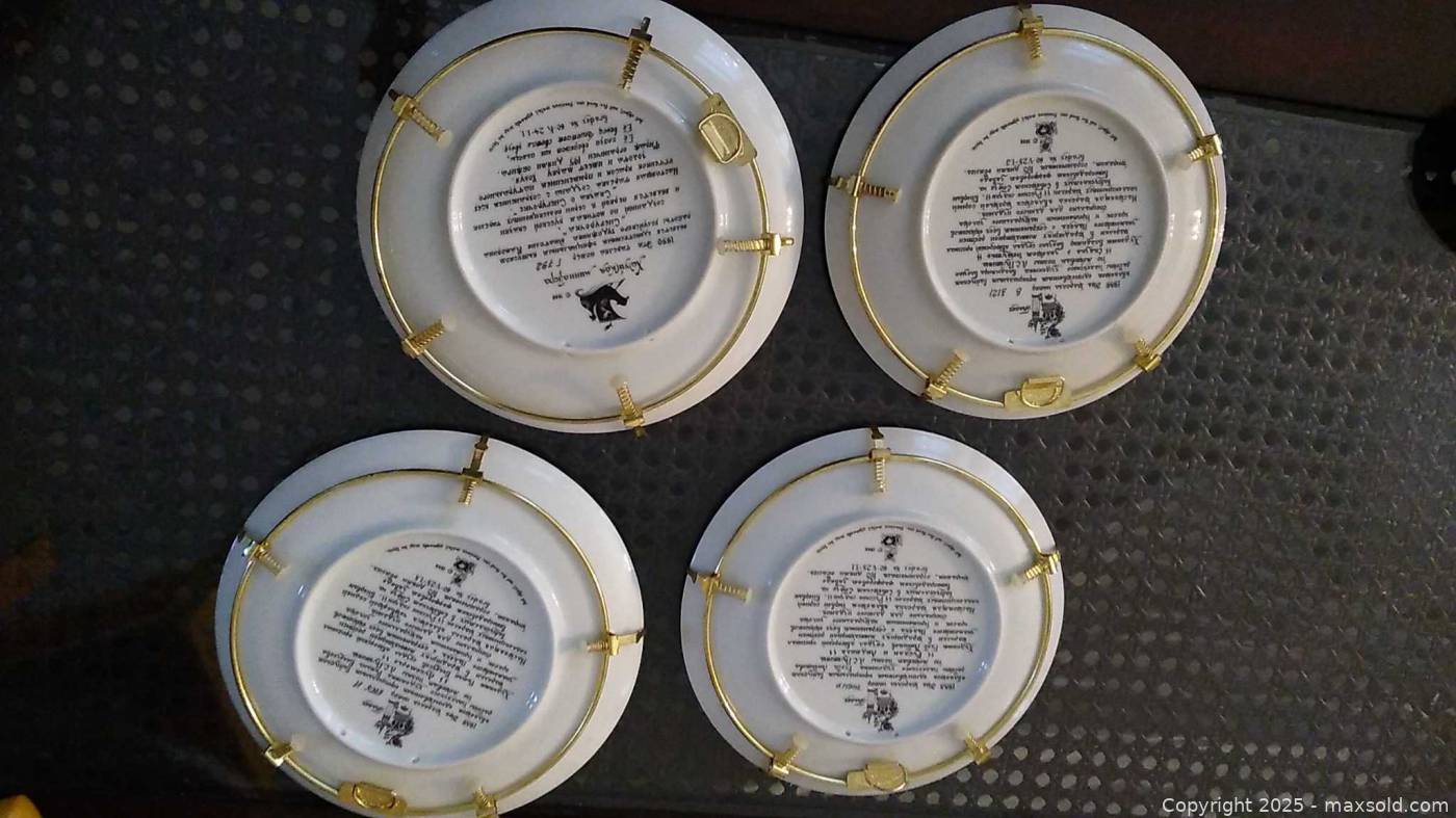 Russian folklore collector plates | Maxsold