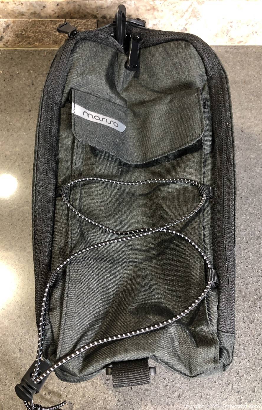 Mosso insulated bike rack bag with bottle holder | Maxsold