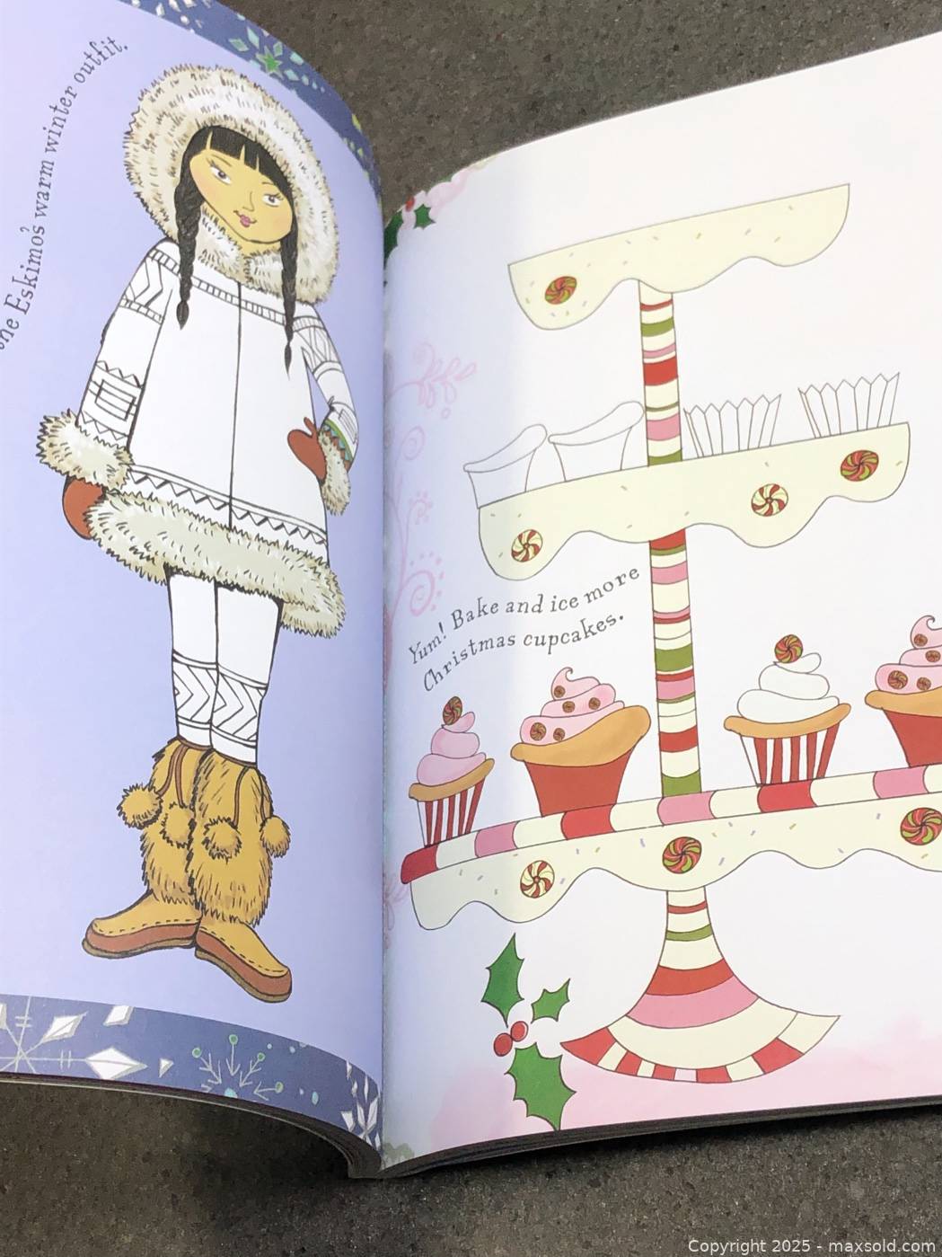 Winter Wonderland Doodles and Christmas Doodles activity books | Maxsold