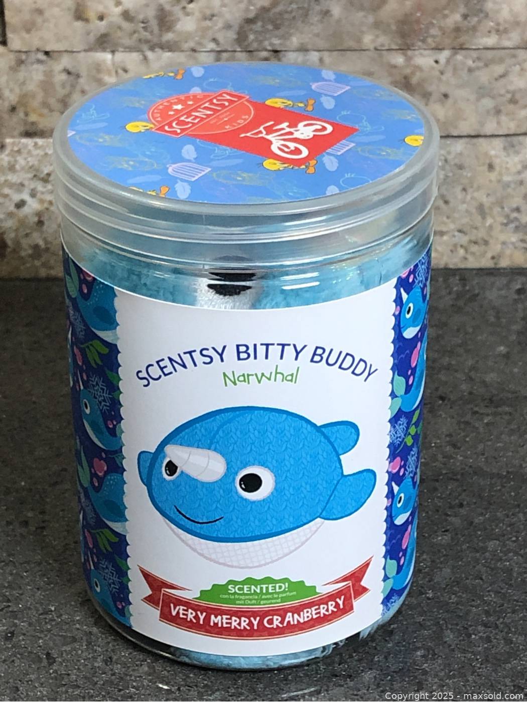 Scentsy Bitty Buddy Narwhal Scented Plush | Maxsold