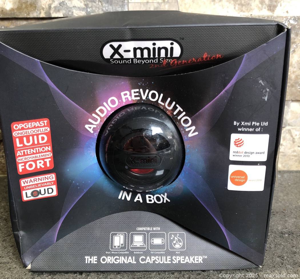 X-mini Capsule Speaker new in box | Maxsold