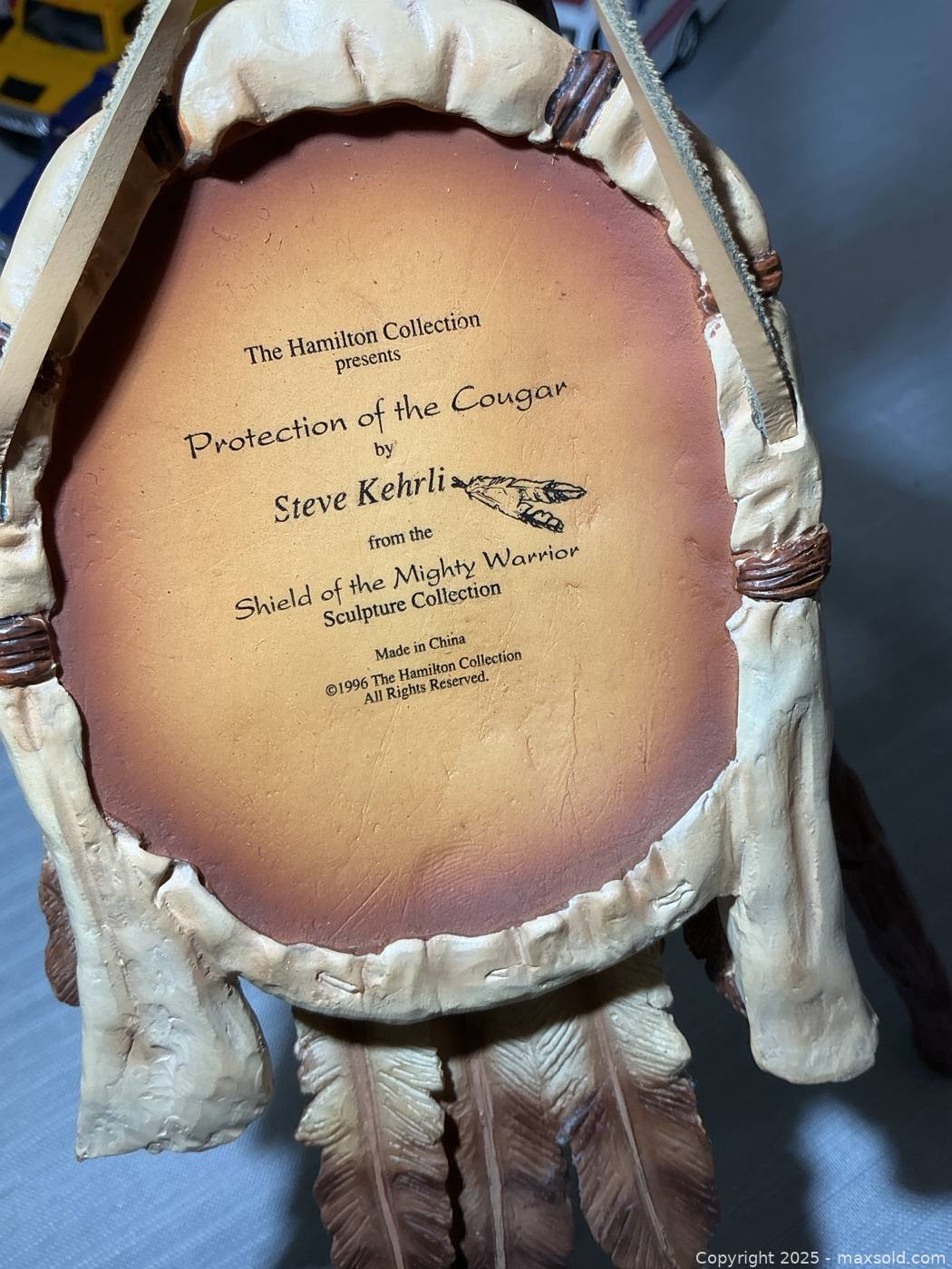 Hamilton Collection Shield of the Mighty Warrior sculptures | Maxsold