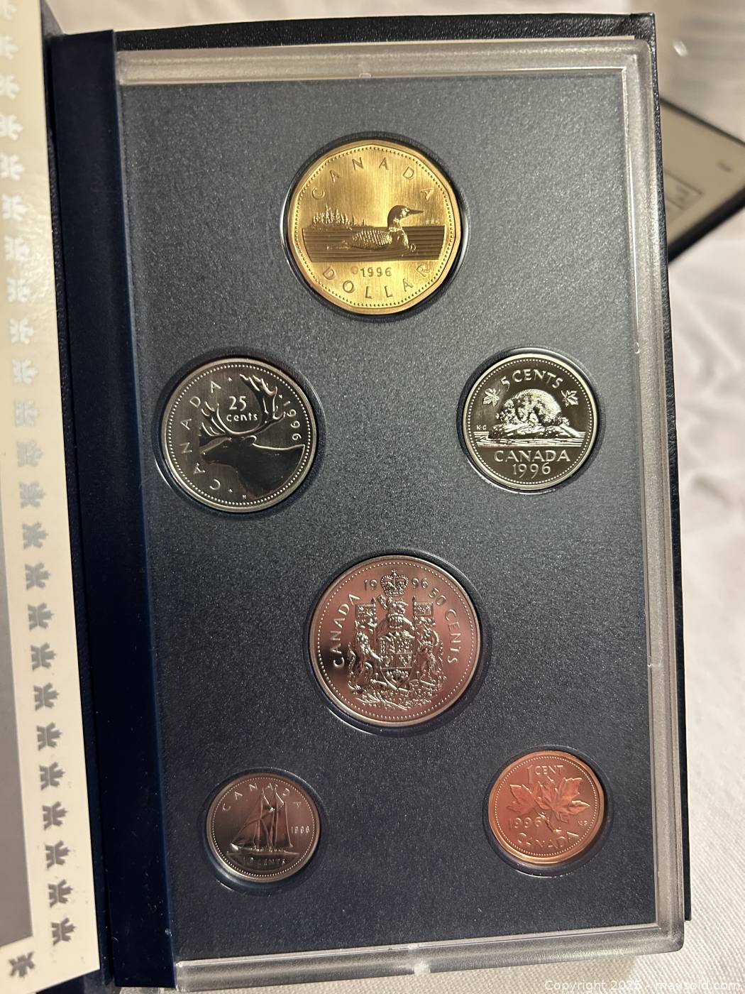 4 Royal Canadian Mint circulation proof sets 1988 1989 1991 1996 | Maxsold
