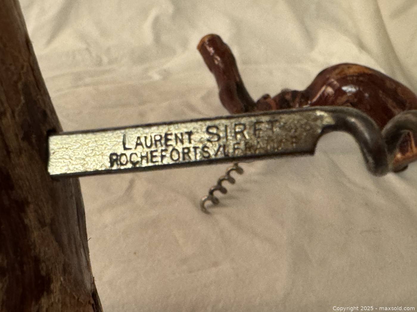 Laurent Siret Wood Knot Corkscrews | Maxsold