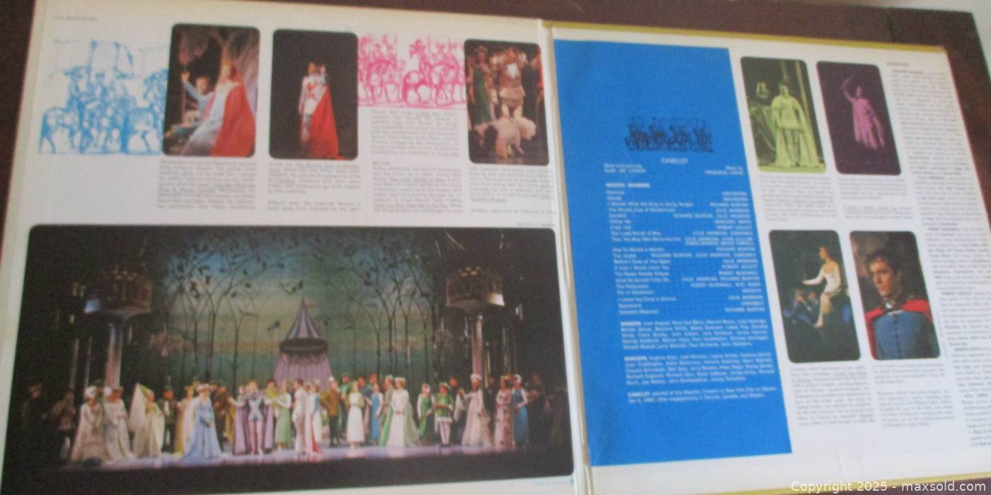 Camelot Original Broadway Cast vinyl record | Maxsold