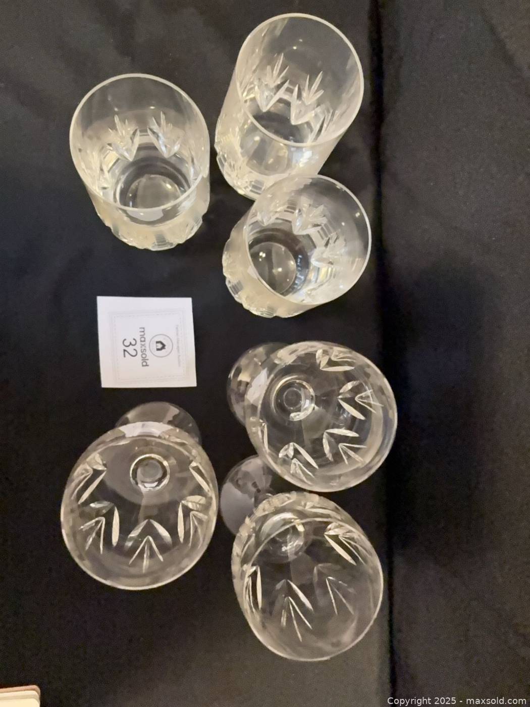Stuart Crystal Kent Pattern Glasses | Maxsold