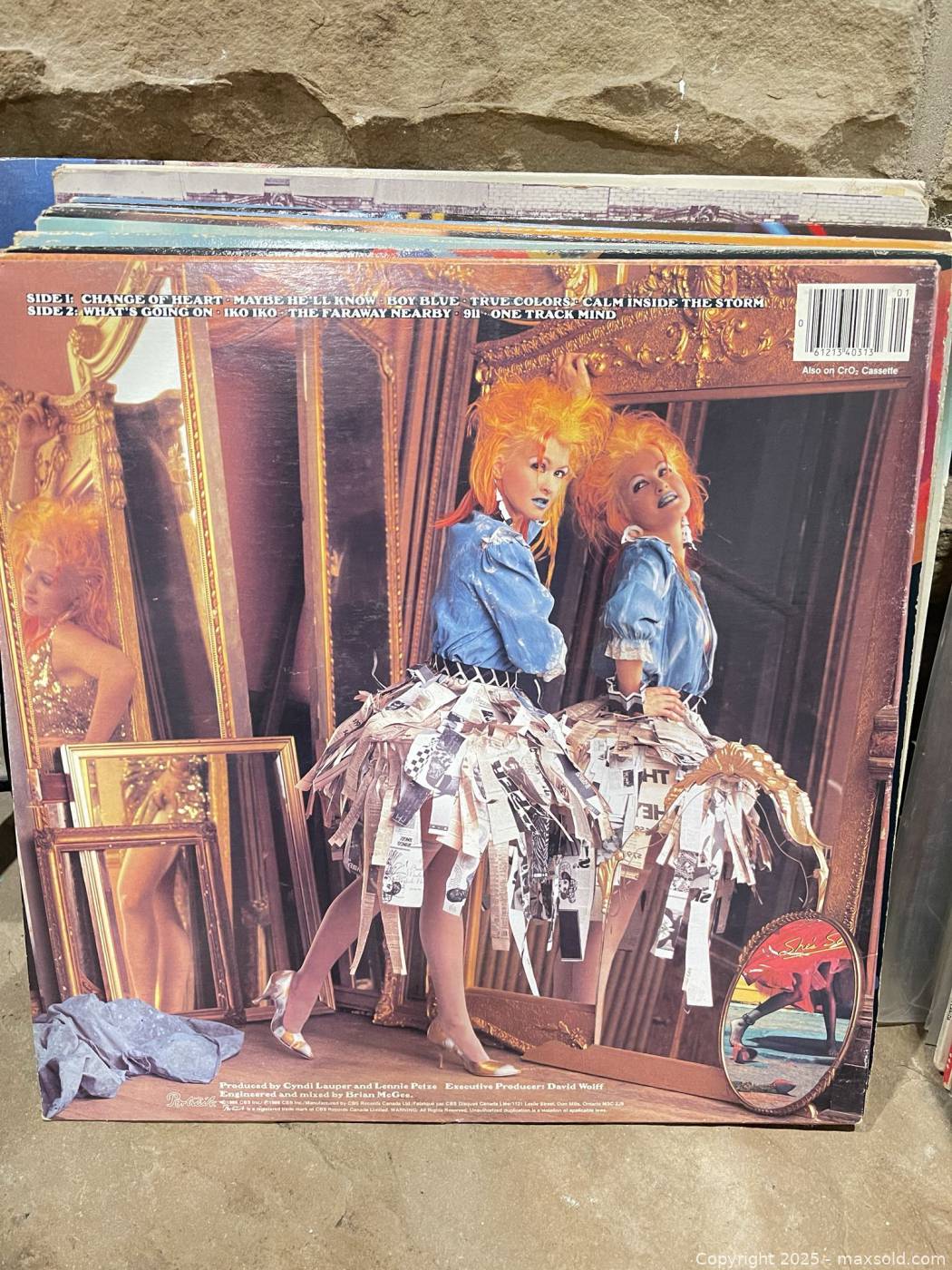 Cyndi Lauper – True Colors 12" LP | Maxsold